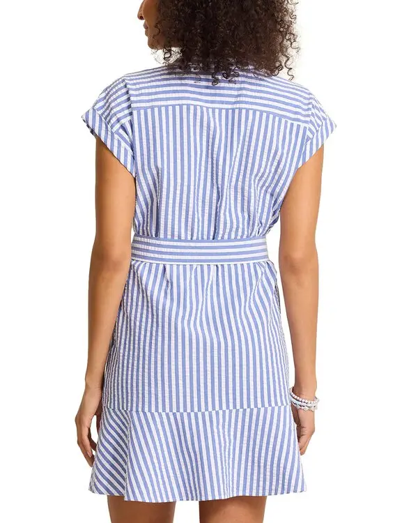 Buy Tommy Bahama Frond Harbor Shirt Dress - Cobalt Haze At 65% Off